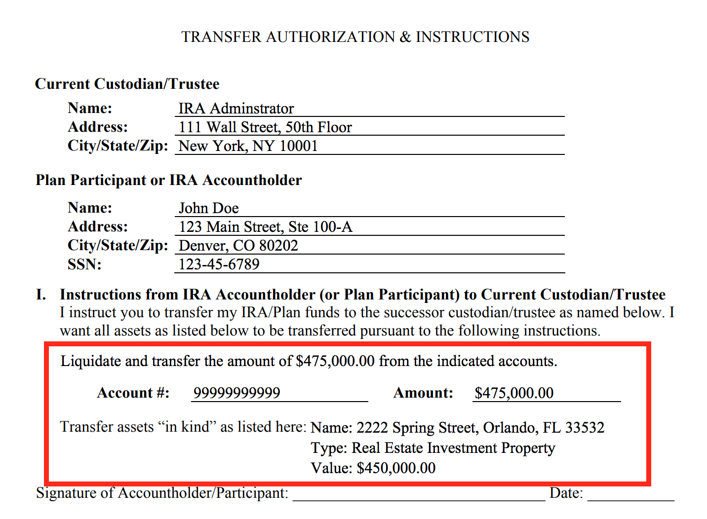 How to Rollover Real Estate from the Self-Directed IRA to the Solo 401k ...